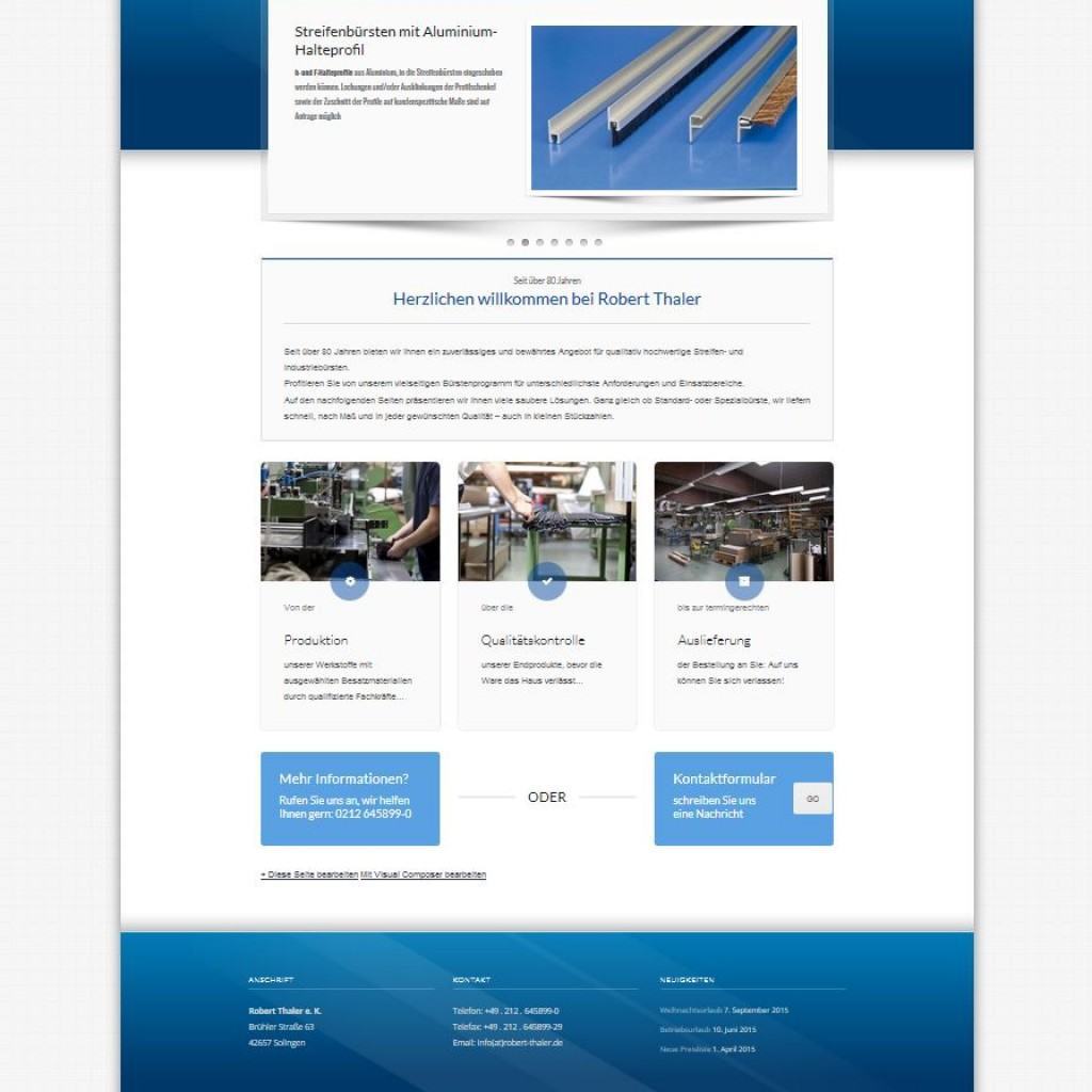 Robert Thaler e.K. – Netzwerkstudio